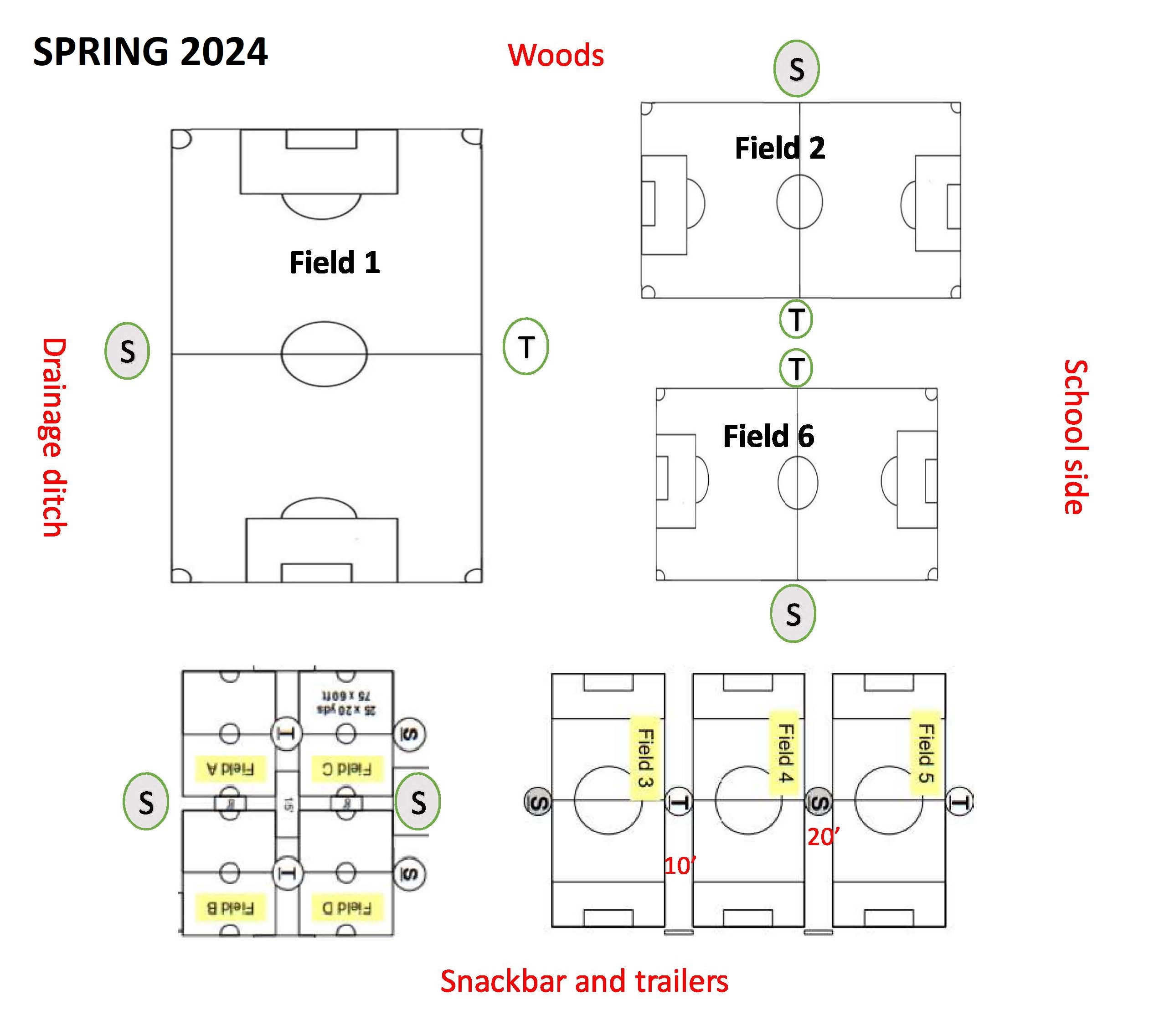 Parking Notice | Pinelanders Youth Soccer Club
